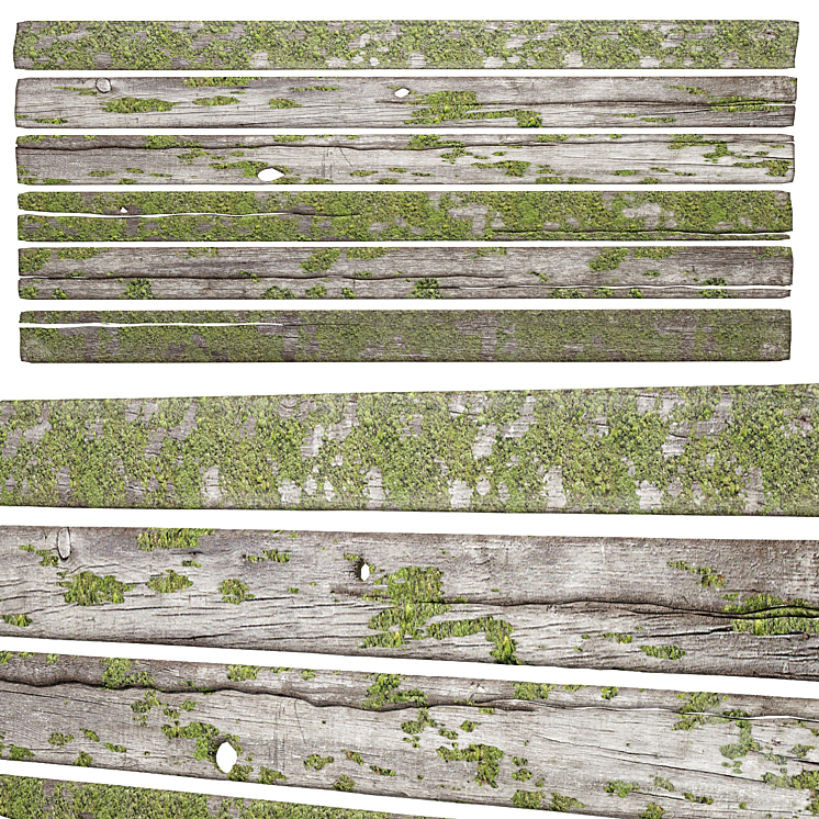 set of old boards 14 - Miscellaneous - 3D model