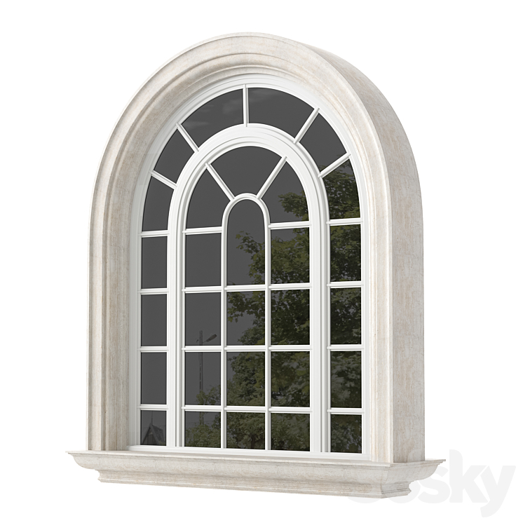 Classic Window 01 - Windows - 3D model