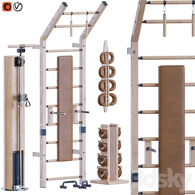 Sports equipment 01 - Sports - 3D model