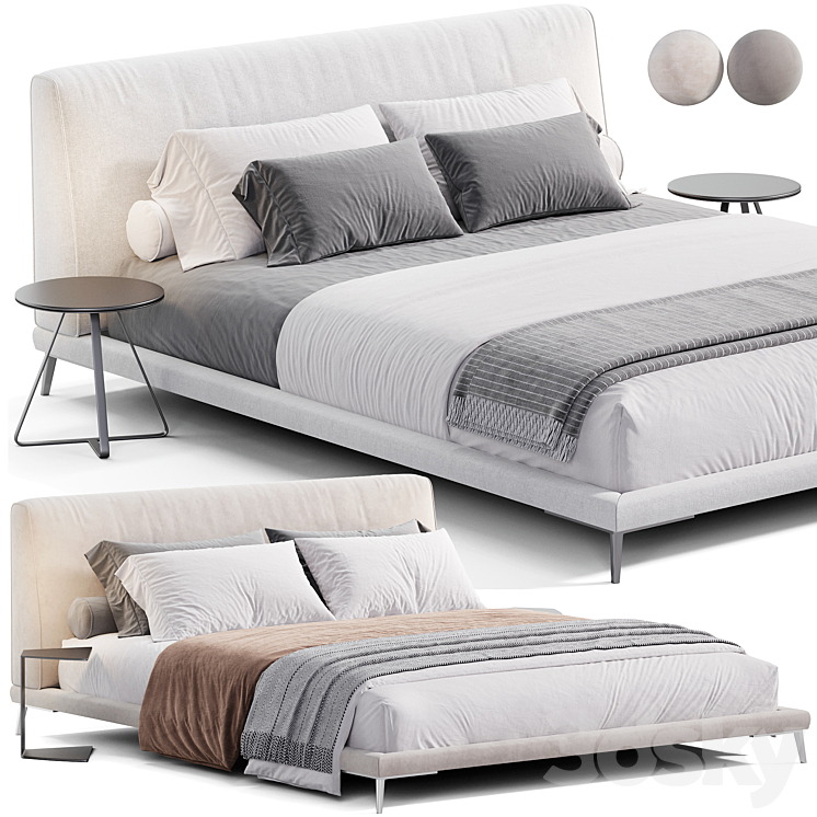 Arlington bed by Boconcept - Bed - 3D model