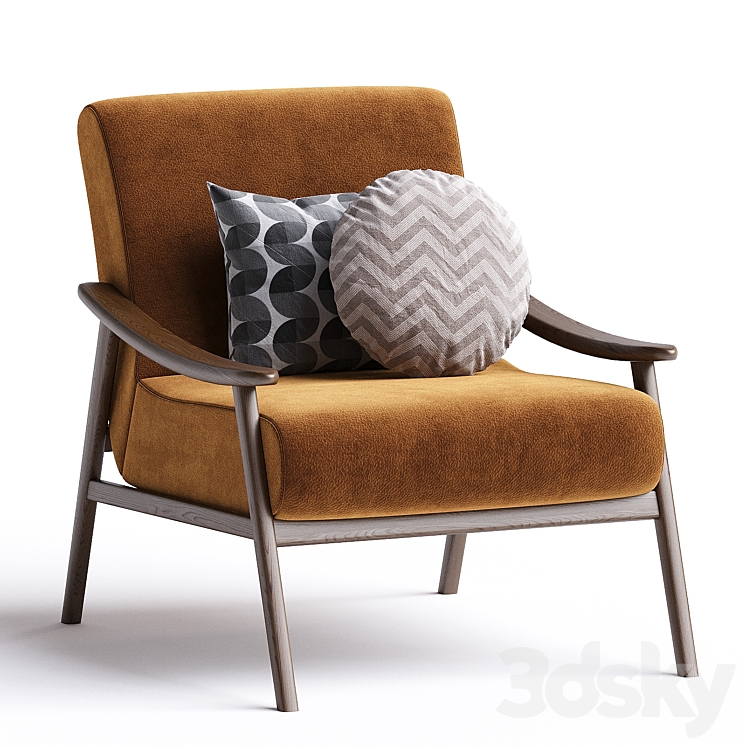 armchair Watson Berjer - Arm chair - 3D model