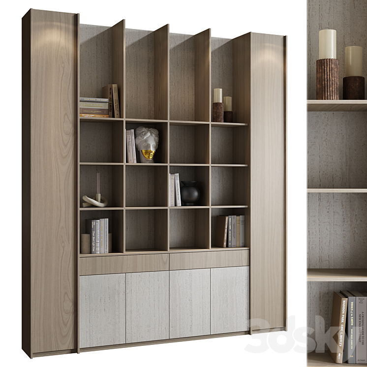 Modern rack 3 - Rack - 3D model