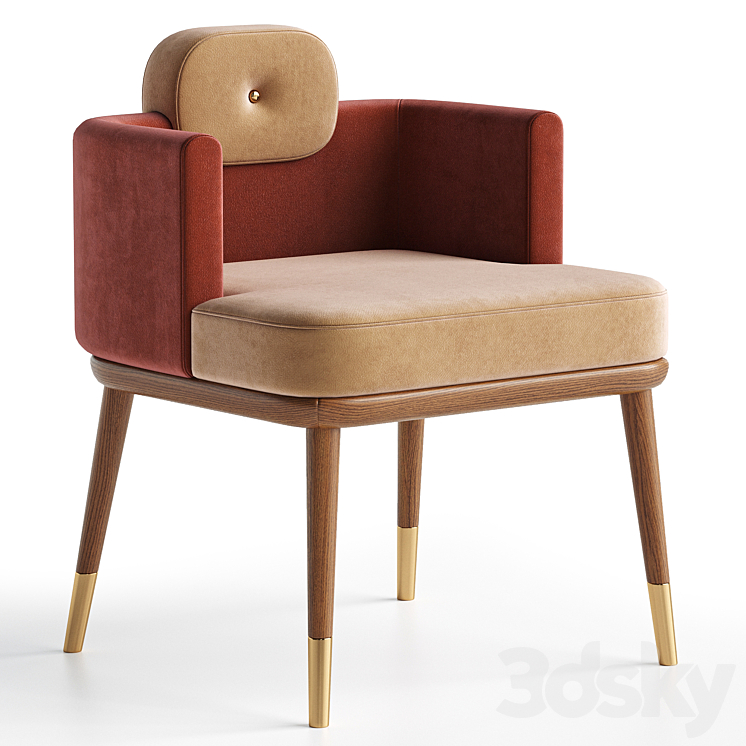Ashby Dining Chair - Chair - 3D model