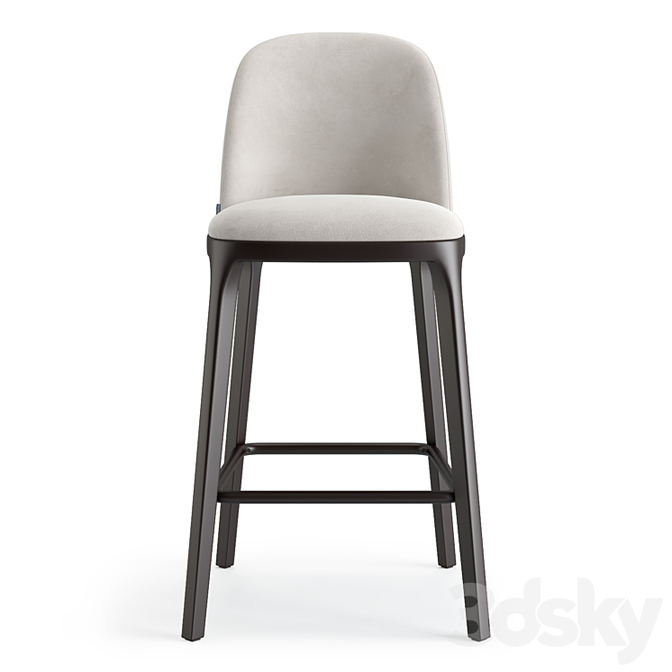 OM Bar stool Gray Lovesit - Chair - 3D model
