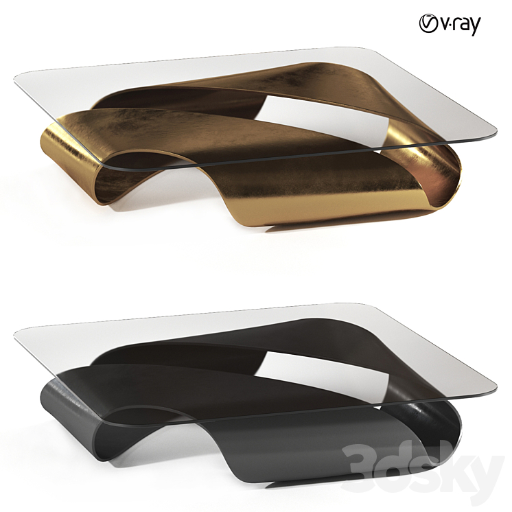 Mobius Table By Kristalia - Table - 3D model