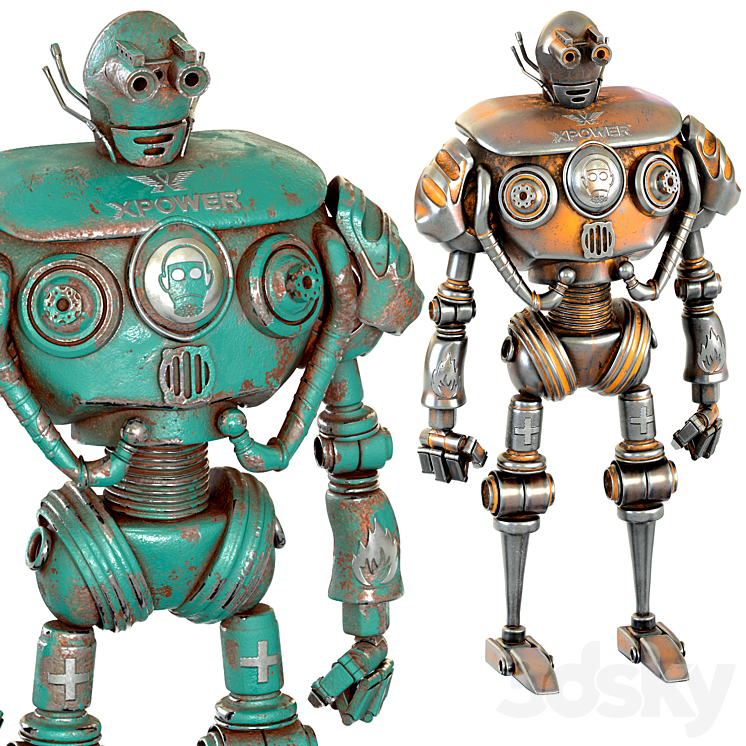 robot collection_vol_06 - Toy - 3D model