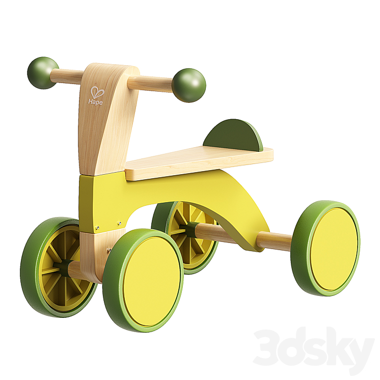 Hape Darveno kolelo - Toy - 3D model