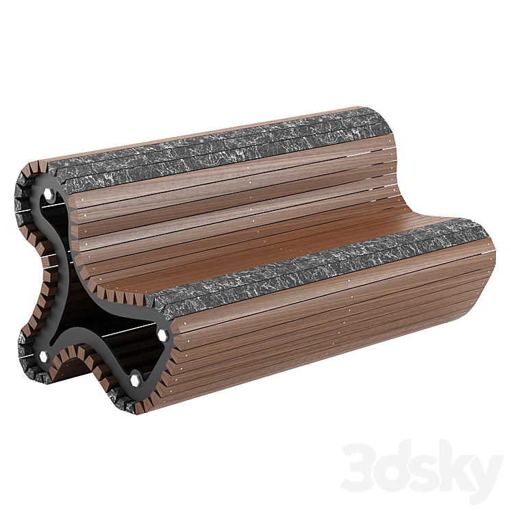 KLIMP BENCH by KEHA3 - Other - 3D model