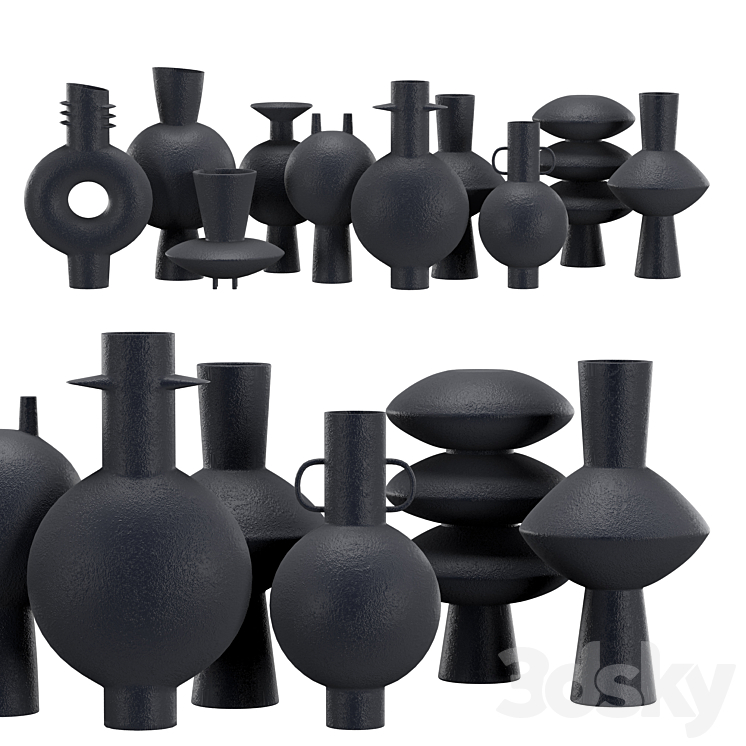Leto Collection - Vase - 3D model