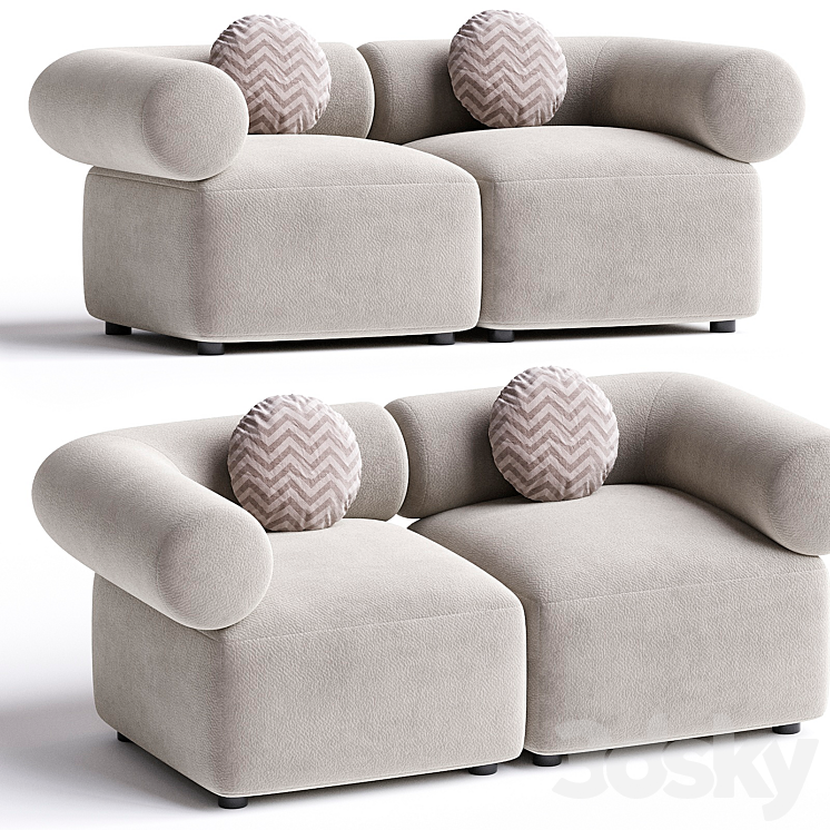 OFFO | Modular sofa by annud - Sofa - 3D model
