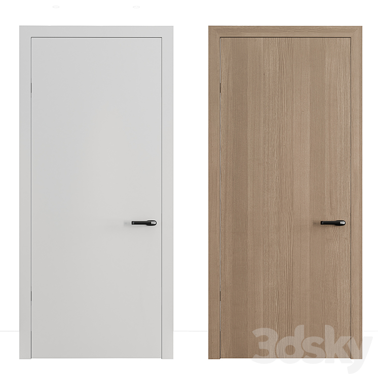 Modern Doors Set 86 - Doors - 3D model