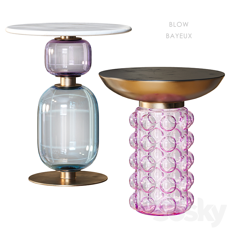 Blow Bayeux coffee table La Redoute - Table - 3D model