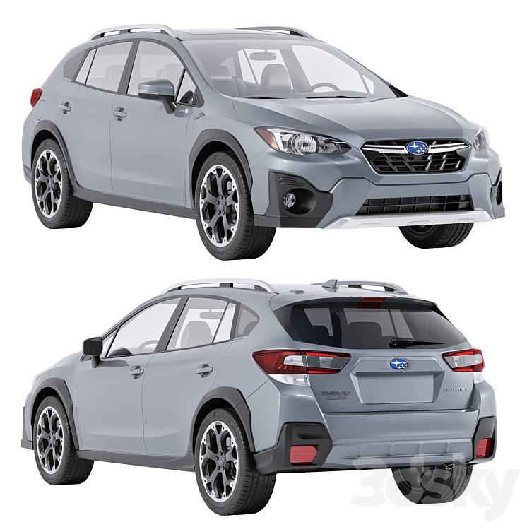 Subaru Crosstrack - Ground Transport - 3D model