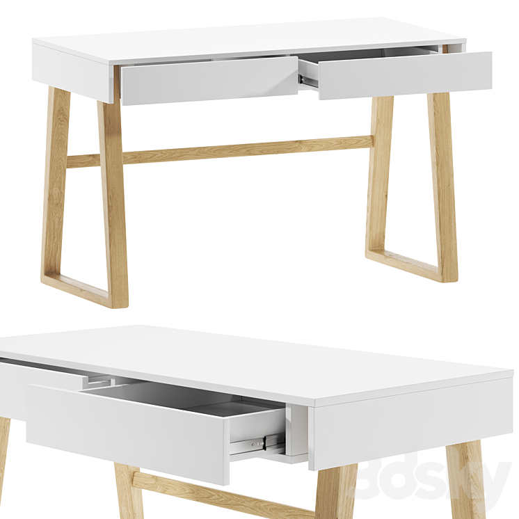 Desk Berlin - Office furniture - 3D model