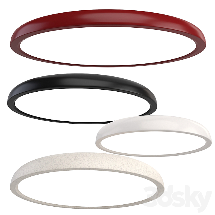 Lamp ZERO by Lumen Center Italia - Ceiling lamp - 3D model
