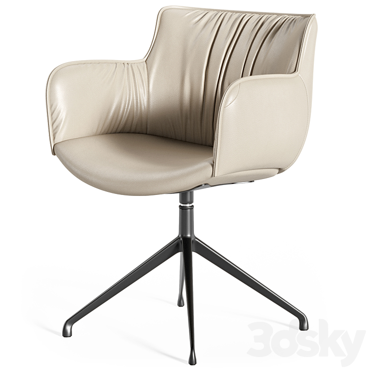 Cattelan Italia Rhonda Turn chair - Chair - 3D model