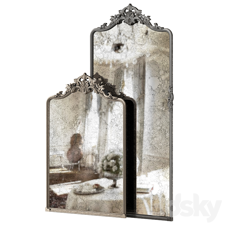 BALLARD DESIGNS Beaudry Mirror - Mirror - 3D model
