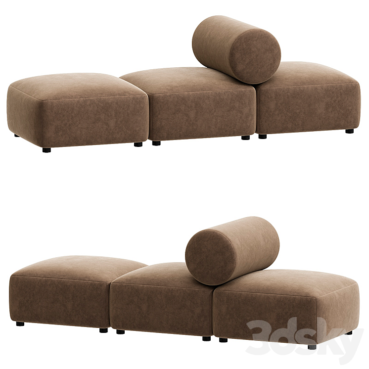 OFFO | Modular sofa by annud - Sofa - 3D model