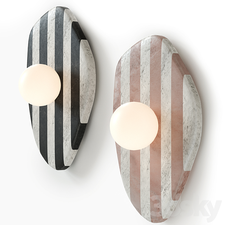 Geort sconce Corner Design - Wall light - 3D model