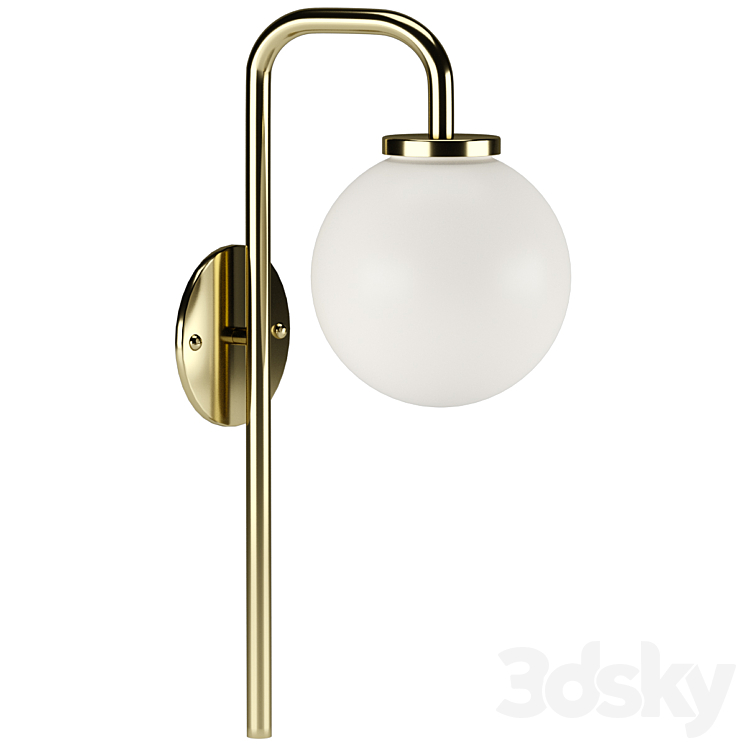 sconce Big Bulb Wall Lamp - Wall light - 3D model