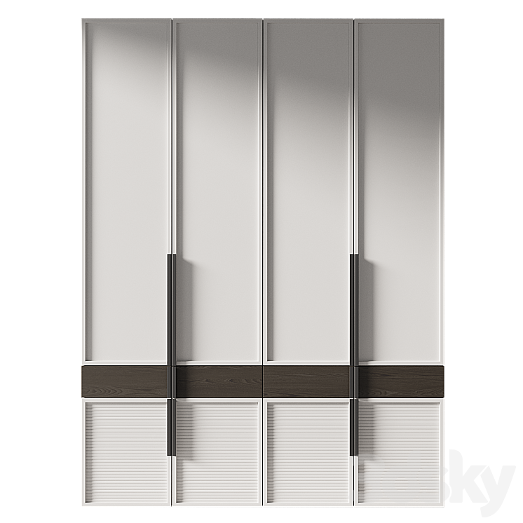 Wardrobe 105 - Wardrobe & Display cabinets - 3D model
