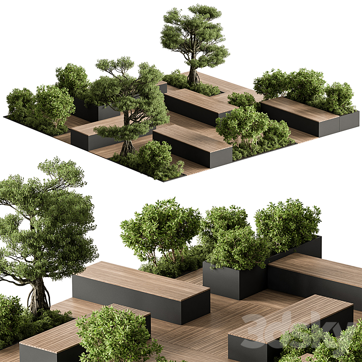 Town Landscape - Urban Environment 65 - Urban environment - 3D model