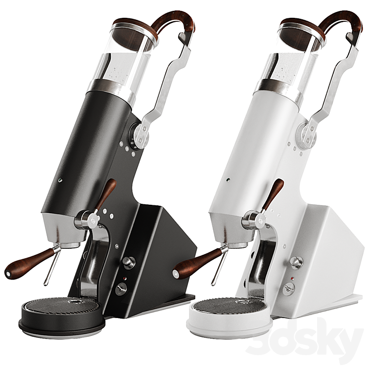 Espresso machine - Monument Leva - Kitchen appliance - 3D model