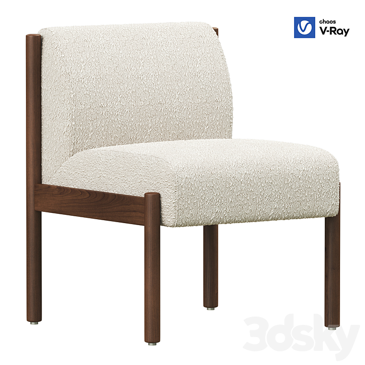 Redmond chair - Arm chair - 3D model