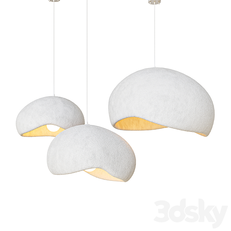Umi Pendant Light - Pendant light - 3D model