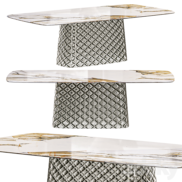ATRIUM Keramik Modern dining room by Cattelanitalia - Table - 3D model
