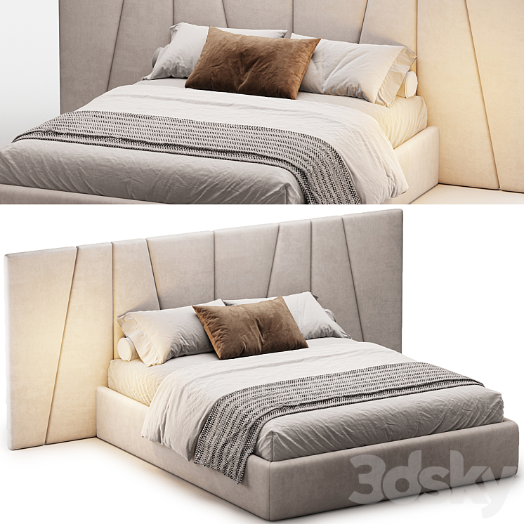 Bed Montreal - Bed - 3D model
