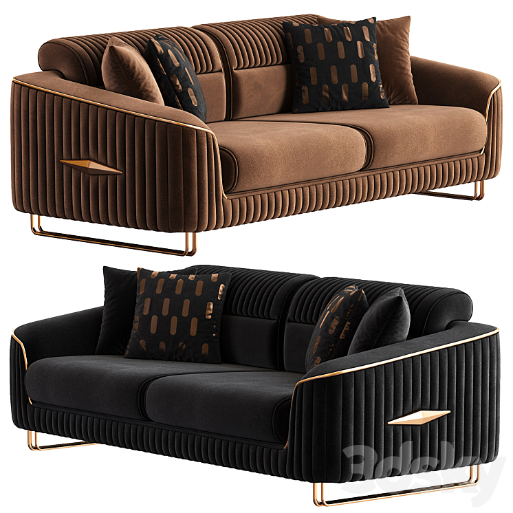 Magnum sofa - Sofa - 3D model