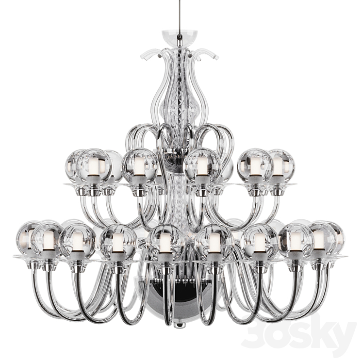 Chandelier Italamp Vivaldi - Pendant light - 3D model