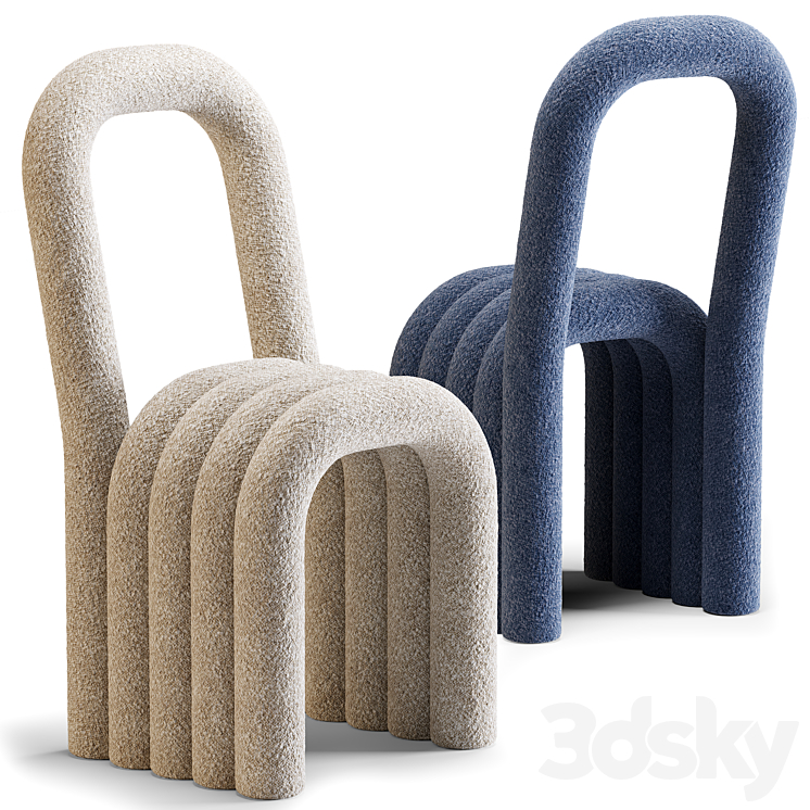 METEOR chair - Chair - 3D model