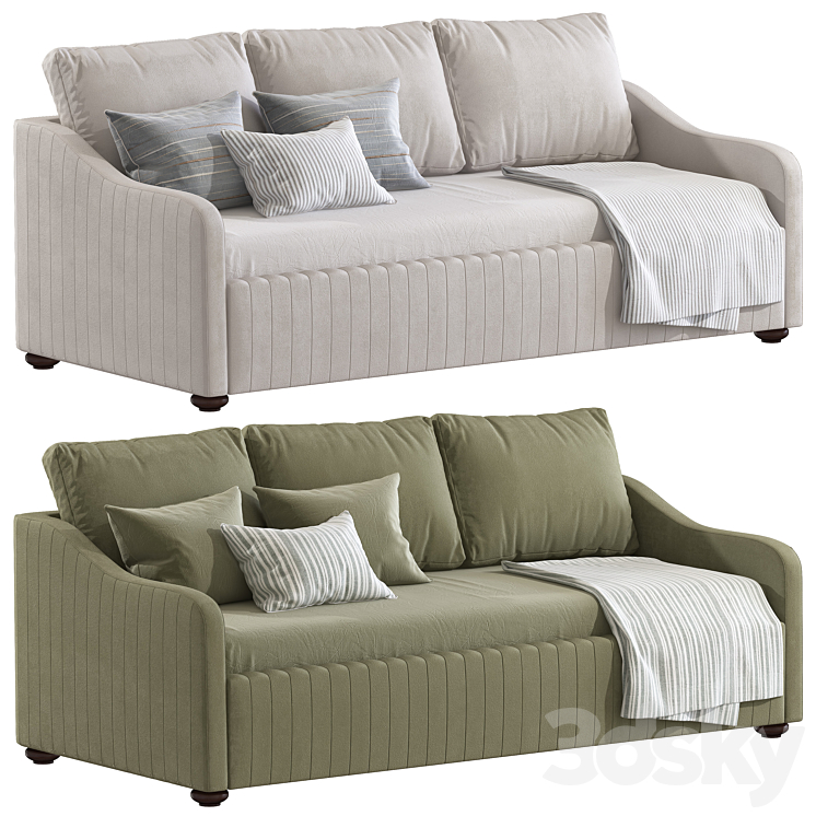 Sofa bed KD75 - Sofa - 3D model