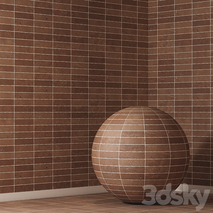 Brick 02 - Seamless 4K Texture - Brick - 3D model