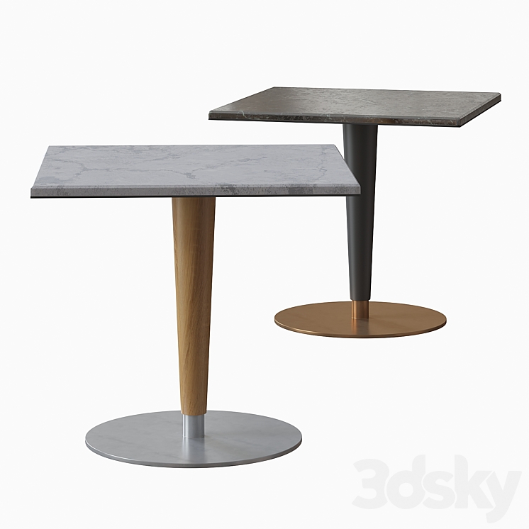 Atlanta dining table - Table - 3D model