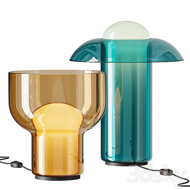 Rakumba Haru & So Table Lamps - Table lamp - 3D model
