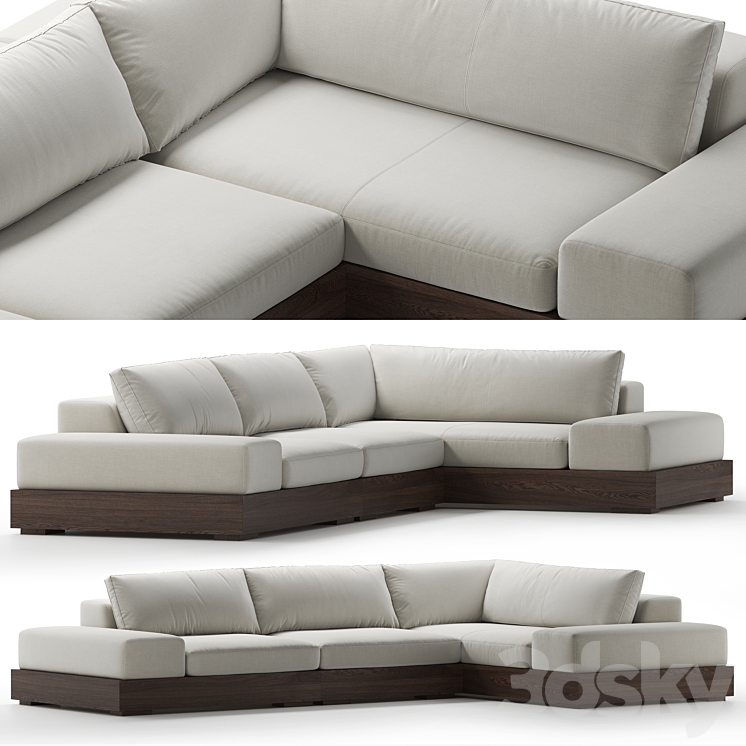 APPIANI Blanche - Sofa - 3D model