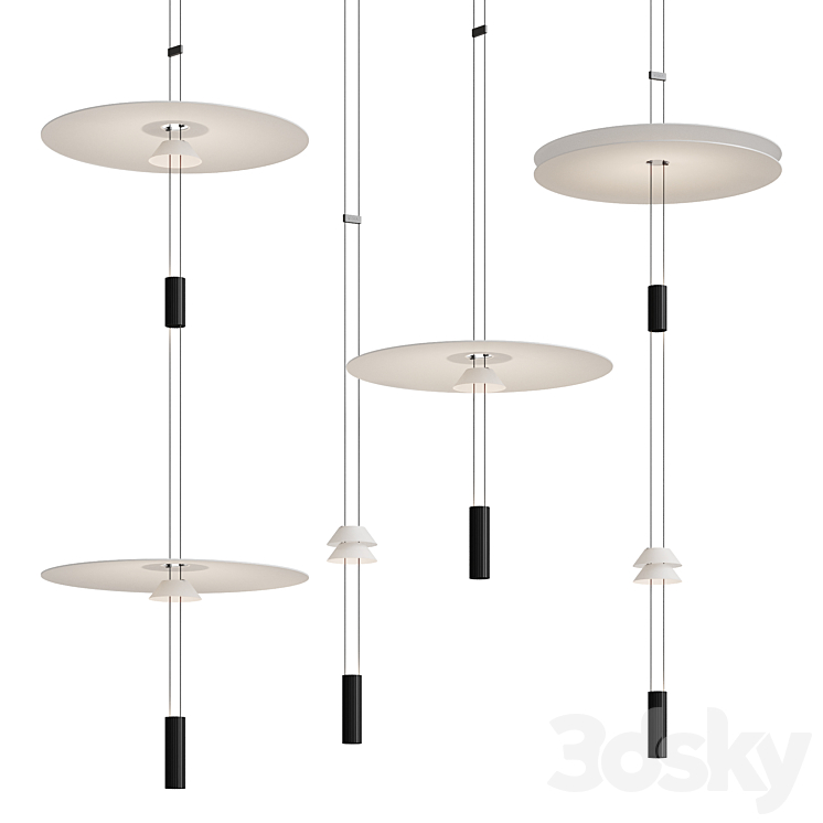 Vibia Flamingo Mini - Pendant light - 3D model