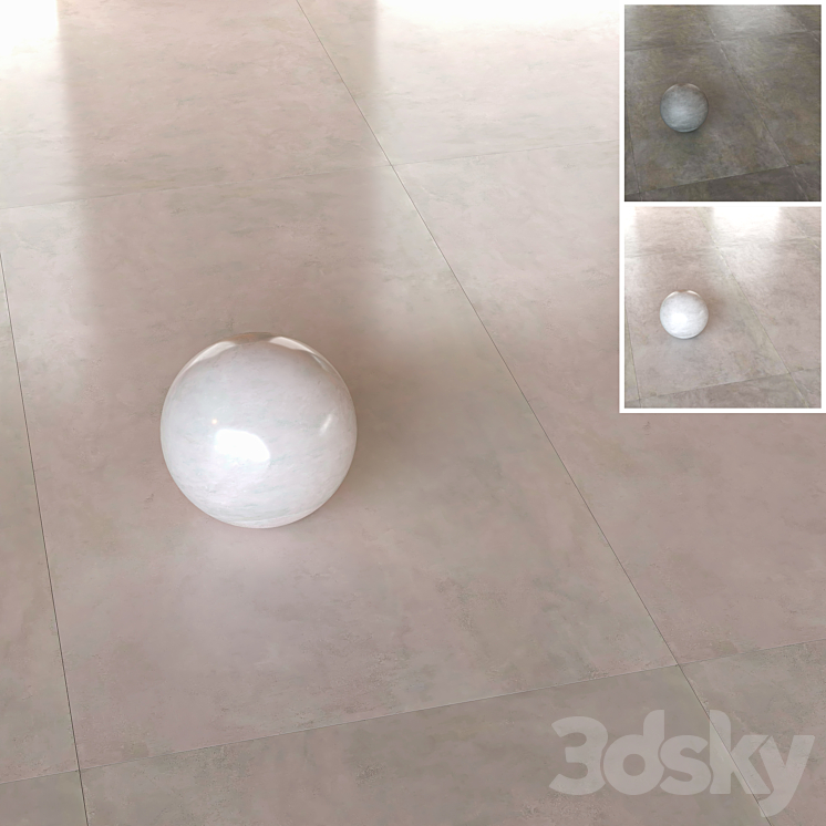 3 in 1 Florim Cement Vol. 1 Tile Textures - Industrial Cement Tiles ...