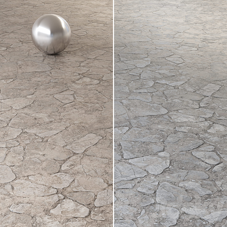 Mrf Pavement Set25 - Stone - 3D model