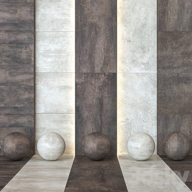 13 in 1 Florim Rawtech Vol. 2 Tile Textures - Industrial Concrete Tiles ...