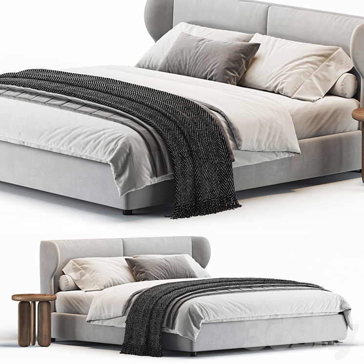 River Bed - Bed - 3D model