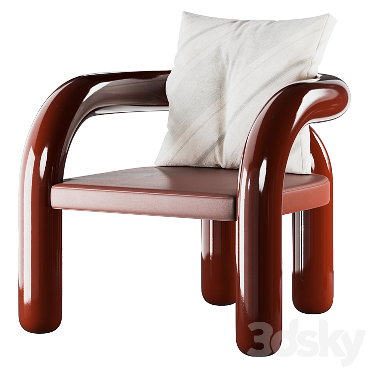 Armchair KHALANI from SIENAHOME - Arm chair - 3D model