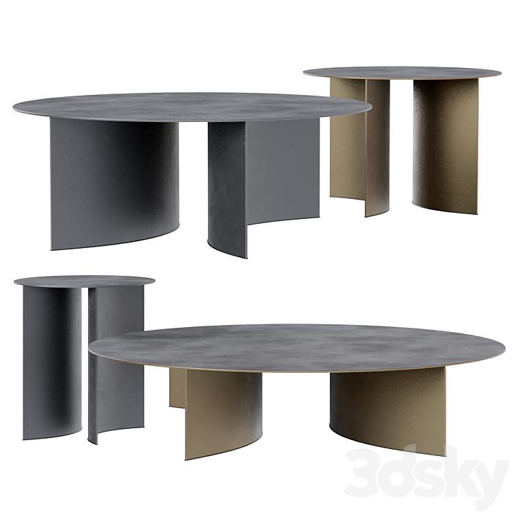 Flou PIERRE tables - Table - 3D model