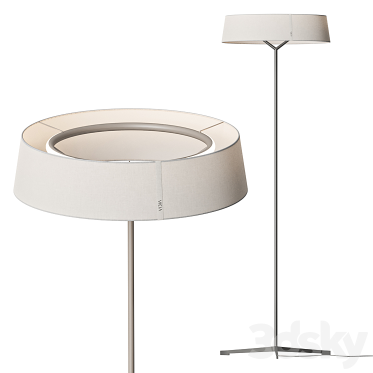 DAMA 3230 BY VIBIA - Floor lamp - 3D model