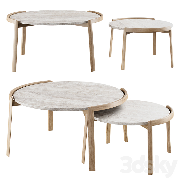 coffee table mix - Table - 3D model