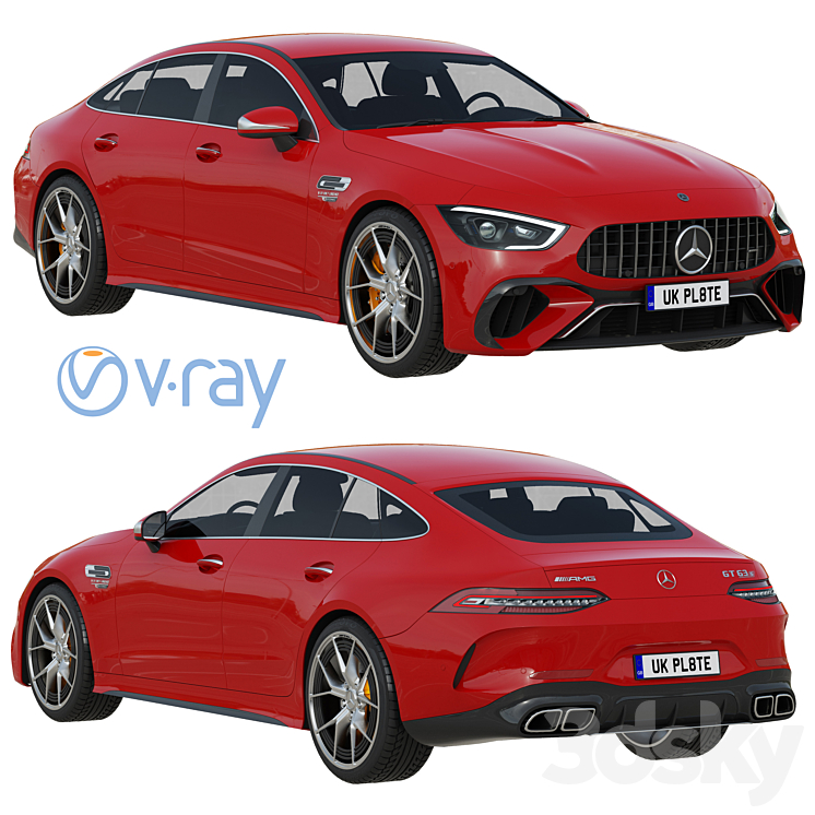 Mercedes-Benz AMG GT63 SE Performance 4-Door 2023 - Ground Transport ...