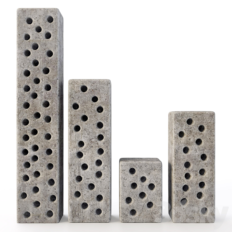 Stone decor n34 - Other decorative objects - 3D model